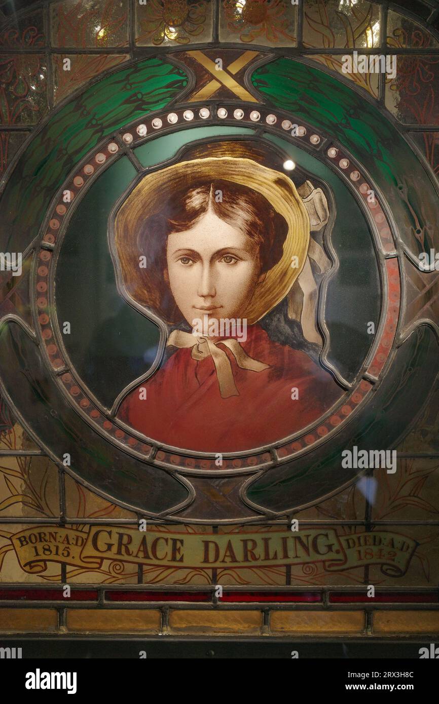 Bamburgh, England - 13 July, 2023: The Grace Darling Museum, in ...