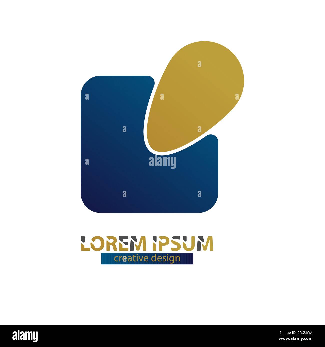 Company logo. Template for a brand, sticker. Business ID for a business ...