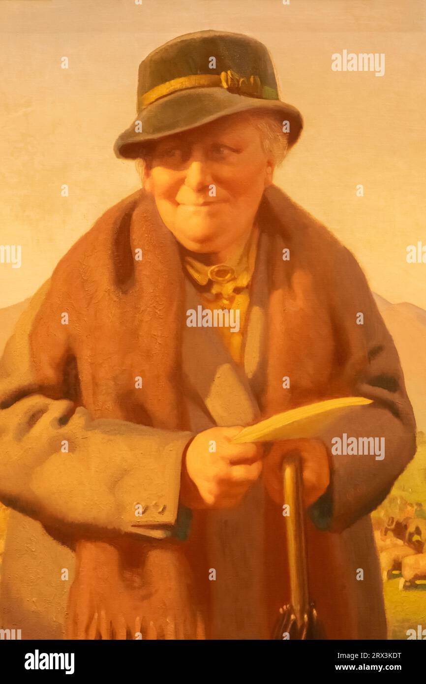 England, London, Portrait of Beatrix Potter (1866-1943) by Delmar ...