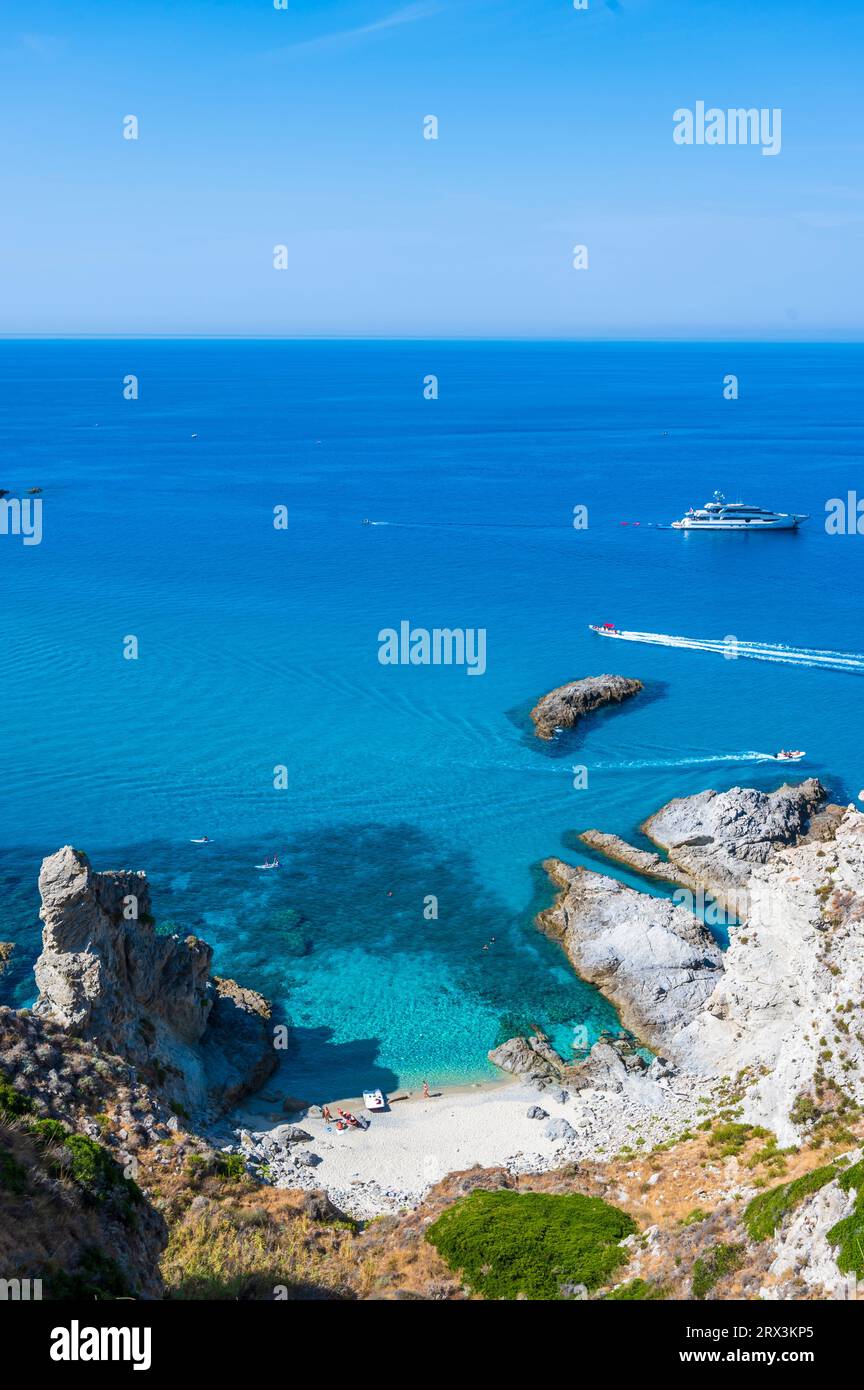 Amazing view of Praia di Fuoco and Spiaggia di Ficara from Capo ...