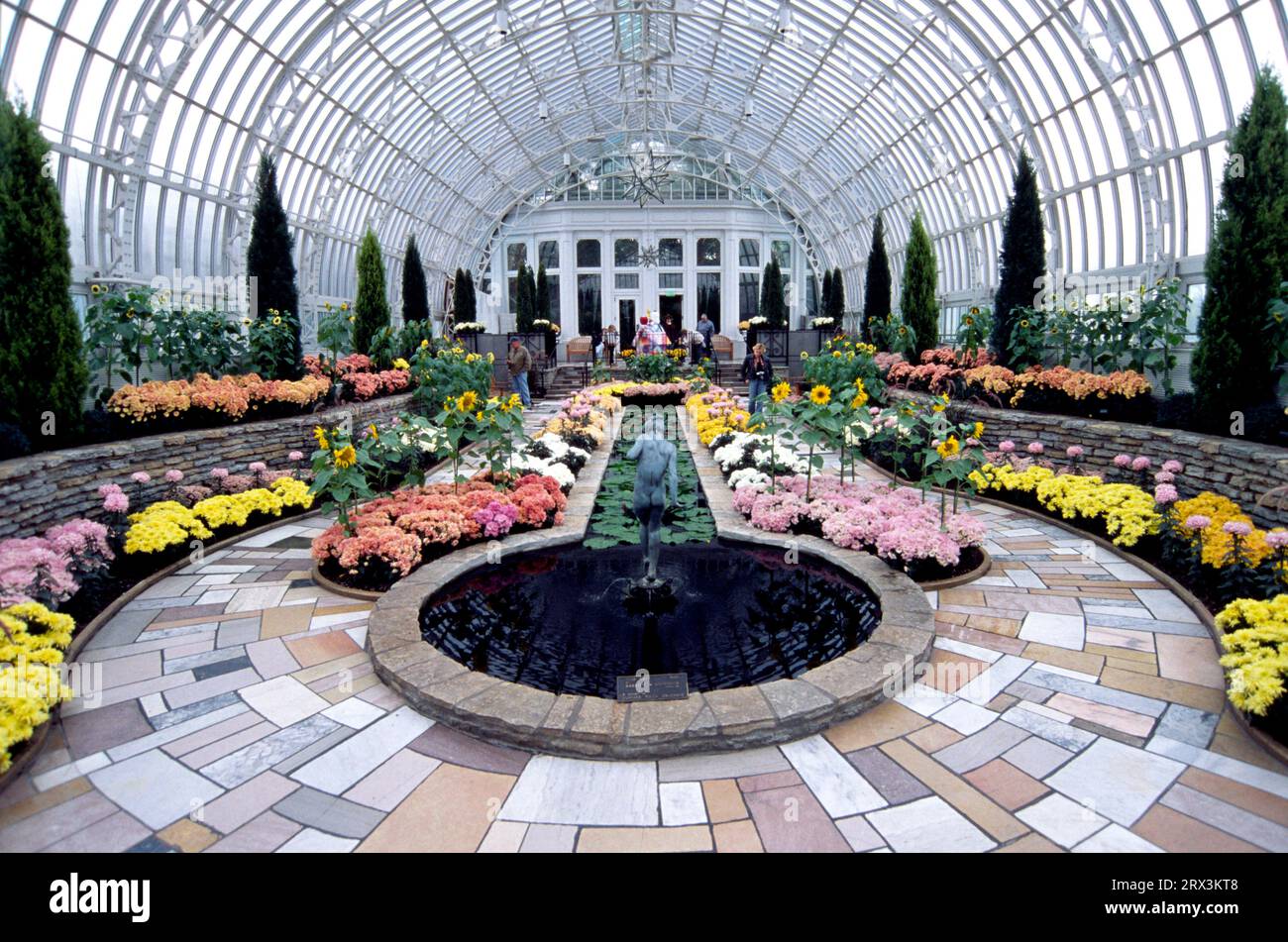 Marjorie McNeely Conservatory, Como Park, St Paul, Minnesota Stock ...