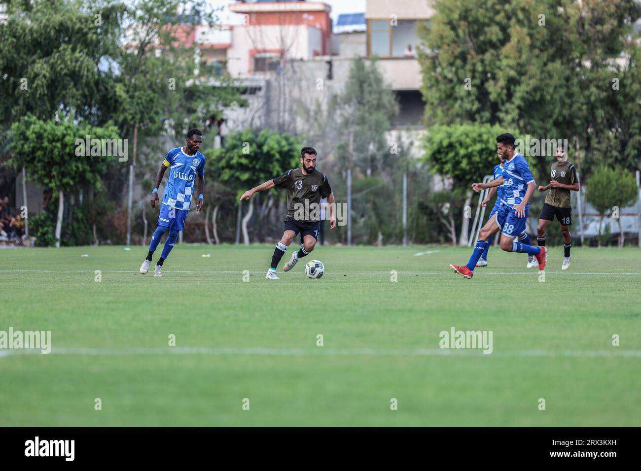 Gaza, Gaza, Palestine. 22nd Sep, 2023. The player of the friendship ...