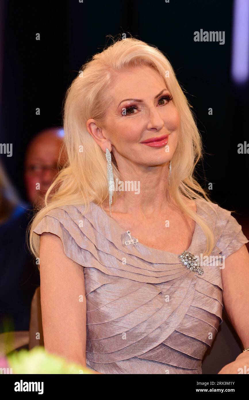 Desiree Nick during the NDR Talk Show at NDR Studios on September 22 ...