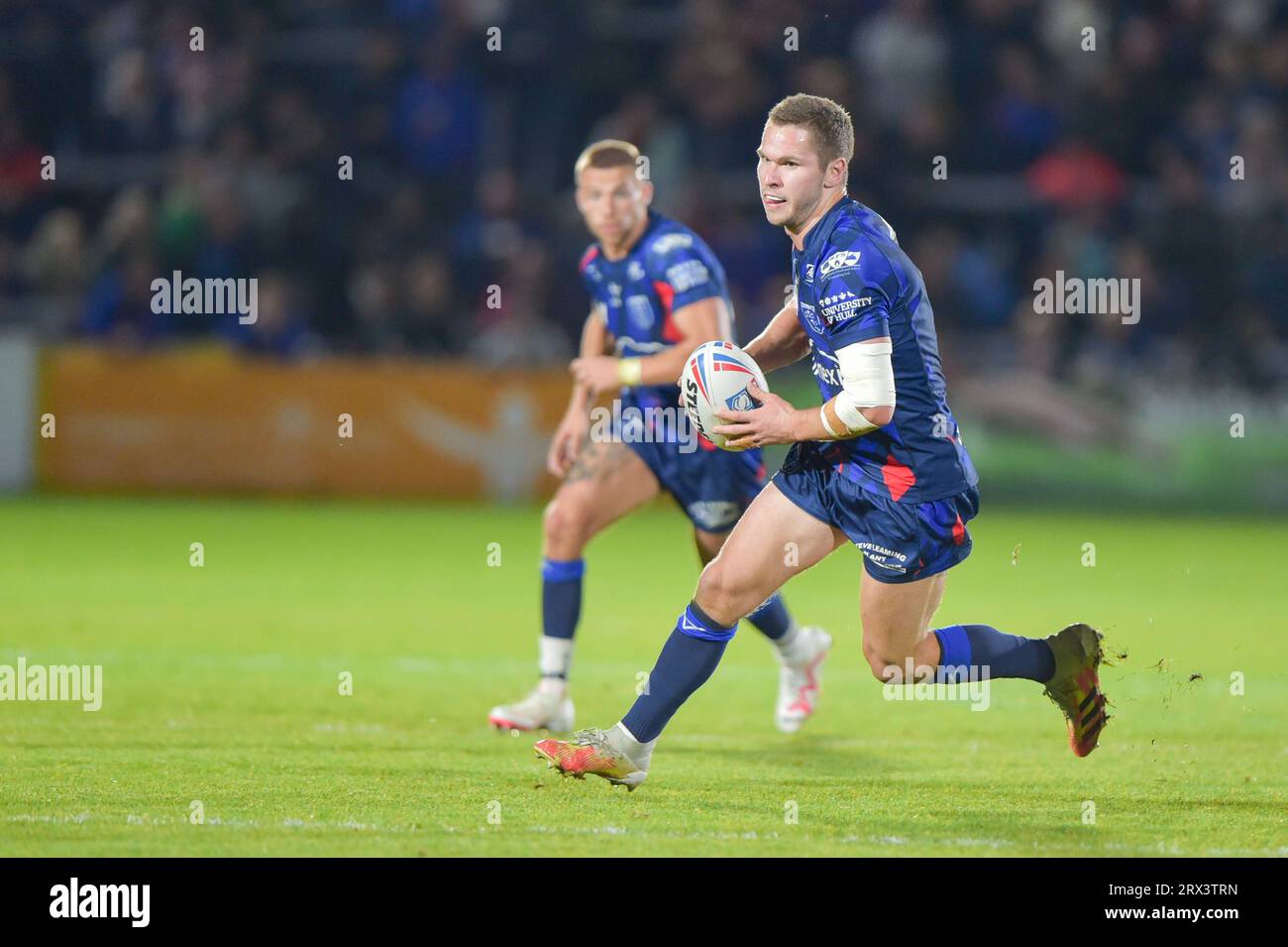 Matt Parcell #9 of Hull KR during the Betfred Super League Round 27 ...