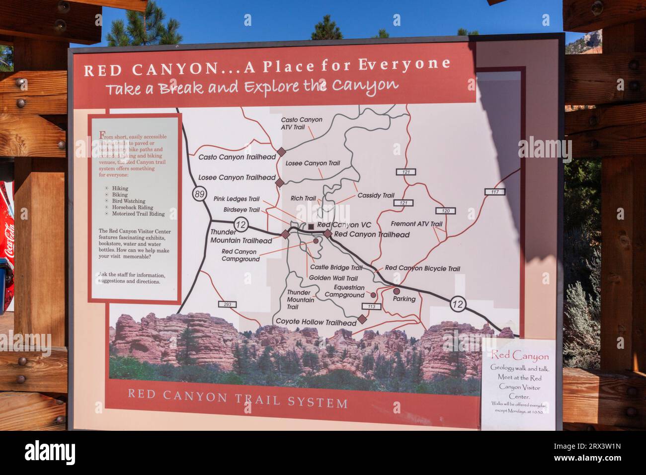 Utah highway 12 visitor center hi-res stock photography and images - Alamy