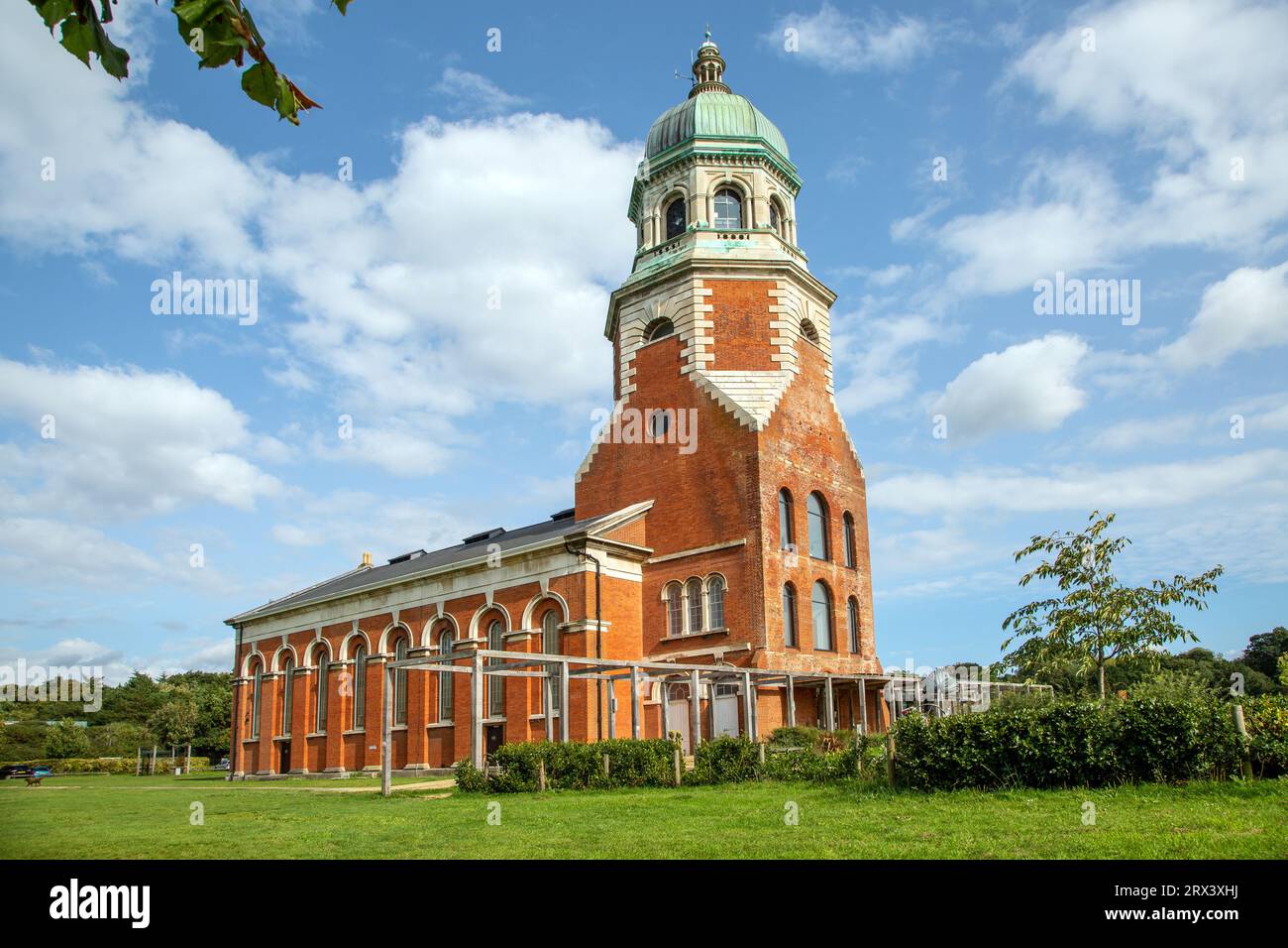 Netley chapel, in the grounds of the former Royal Victoria hospital ...
