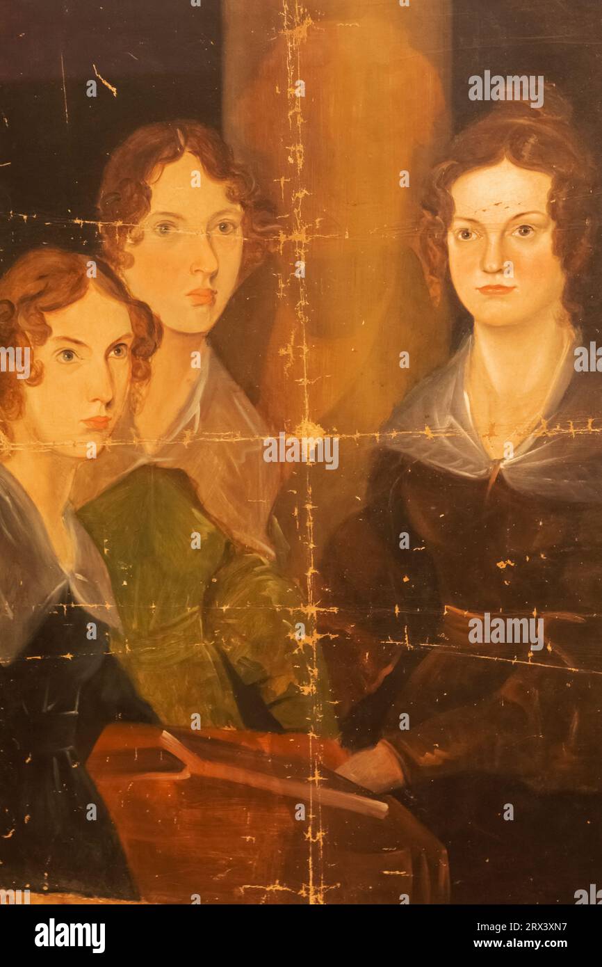 Portraits of the bronte sisters anne hi-res stock photography and ...
