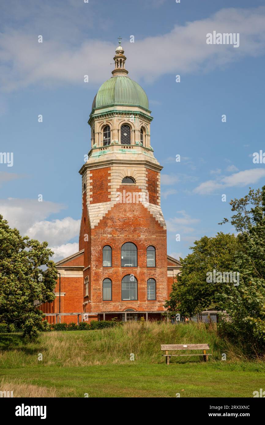 Netley chapel, in the grounds of the former Royal Victoria hospital ...