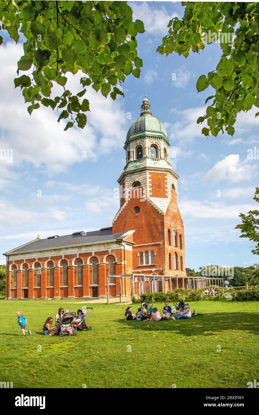 Netley chapel, in the grounds of the former Royal Victoria hospital ...