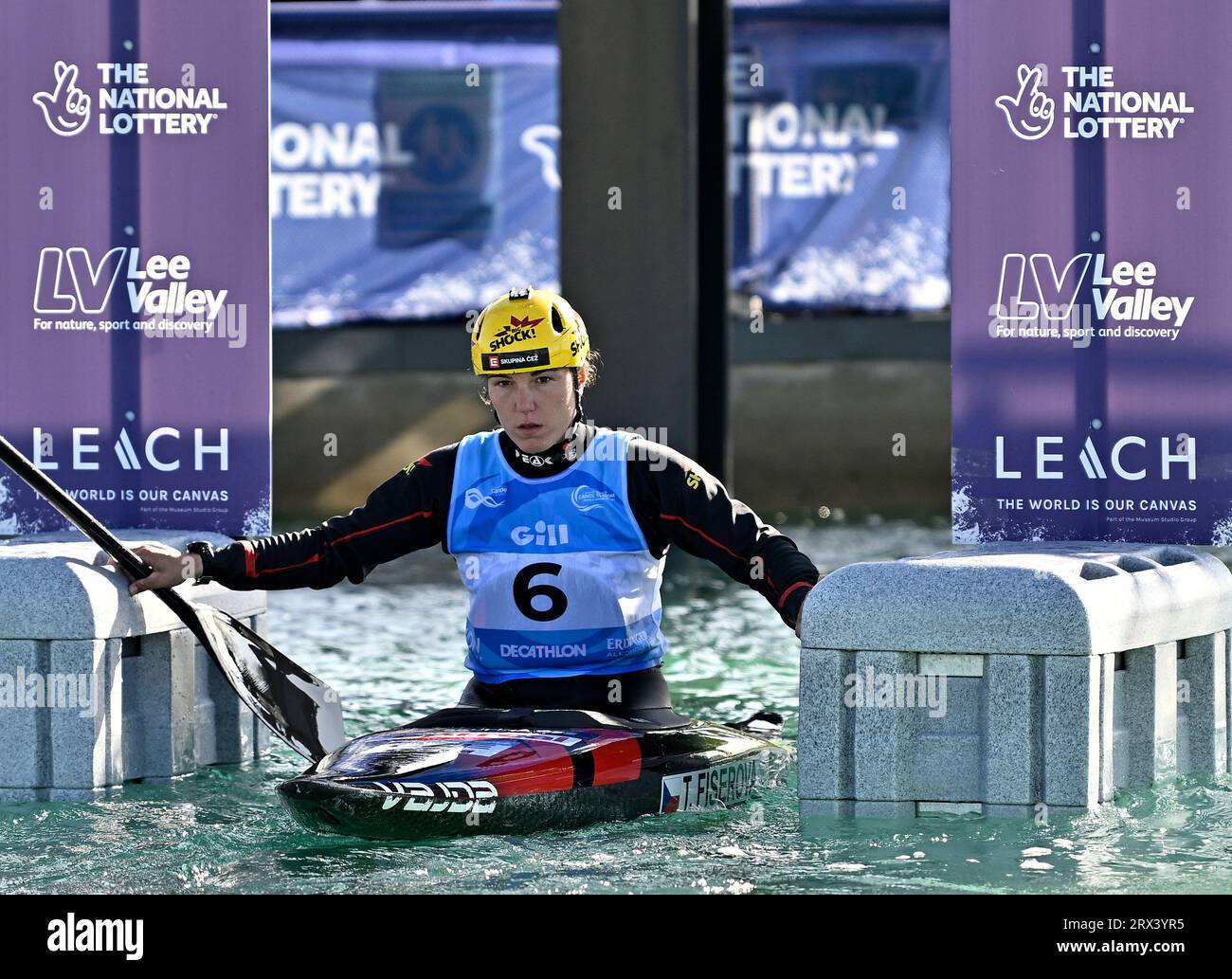 Waltham Cross, United Kingdom. 22nd Sep, 2023. 2023 Canoeing World ...