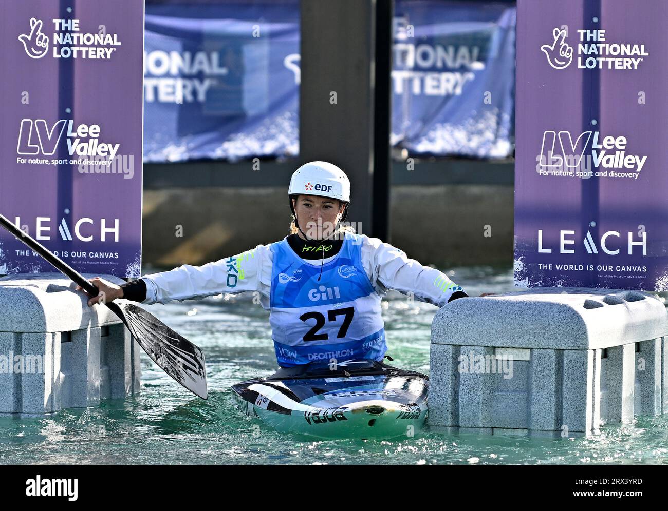 Waltham Cross, United Kingdom. 22nd Sep, 2023. 2023 Canoeing World ...