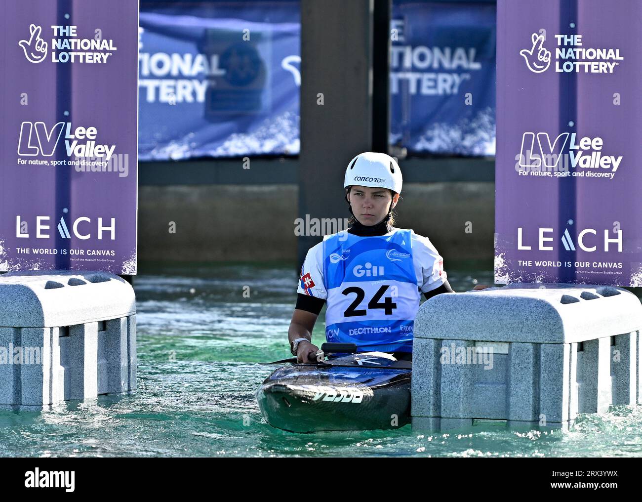 Waltham Cross, United Kingdom. 22nd Sep, 2023. 2023 Canoeing World ...