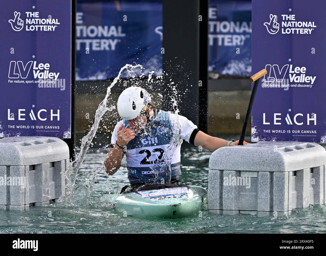 Waltham Cross. United Kingdom. 22 September 2023. 2023 Canoeing World ...