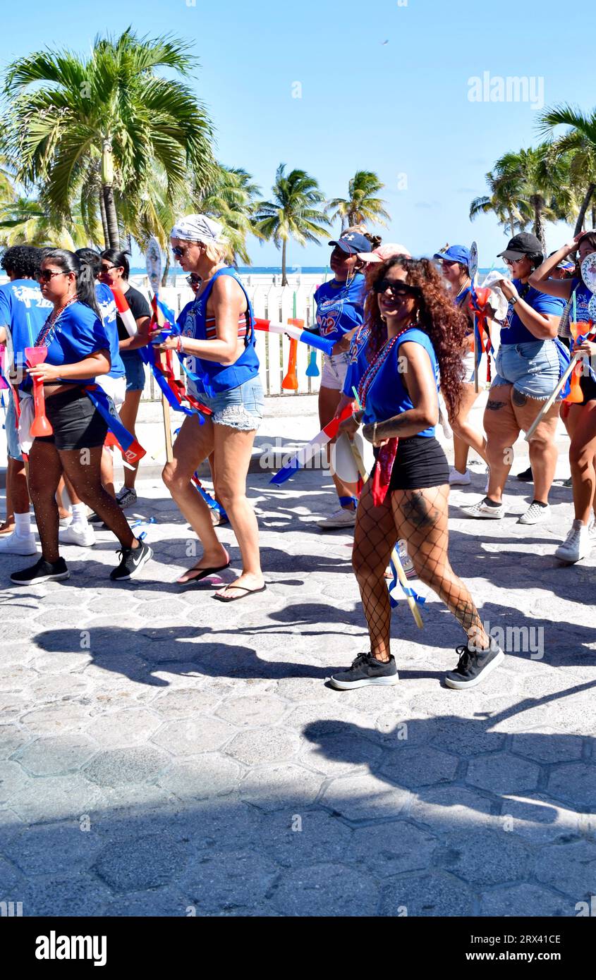 The 2023 San Pedro Town Carnival Parade. The Belikin float, Belize's ...