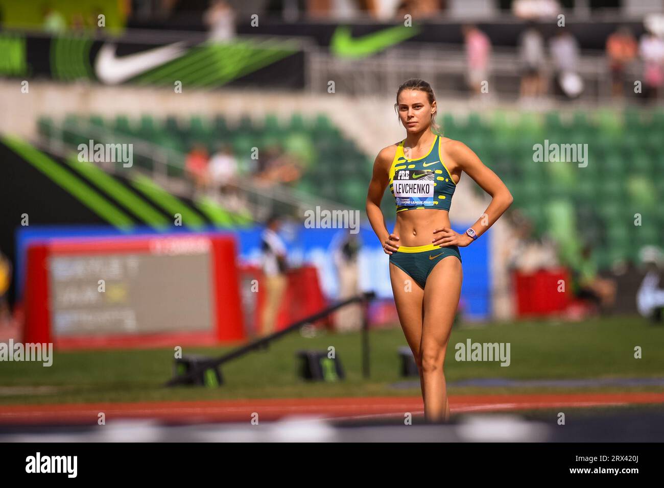Eugene United States 17th Sep 2023 Yuliia Levchenko Ukr Prepares