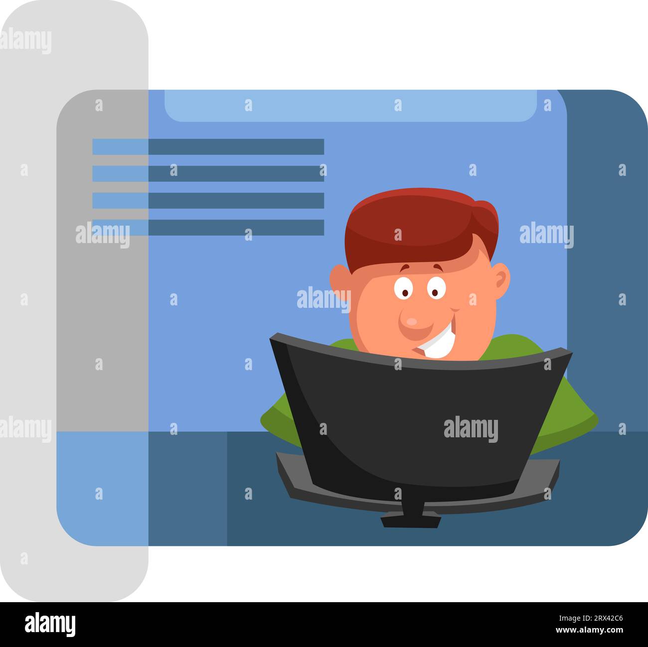 Communication cozy Stock Vector Images - Alamy