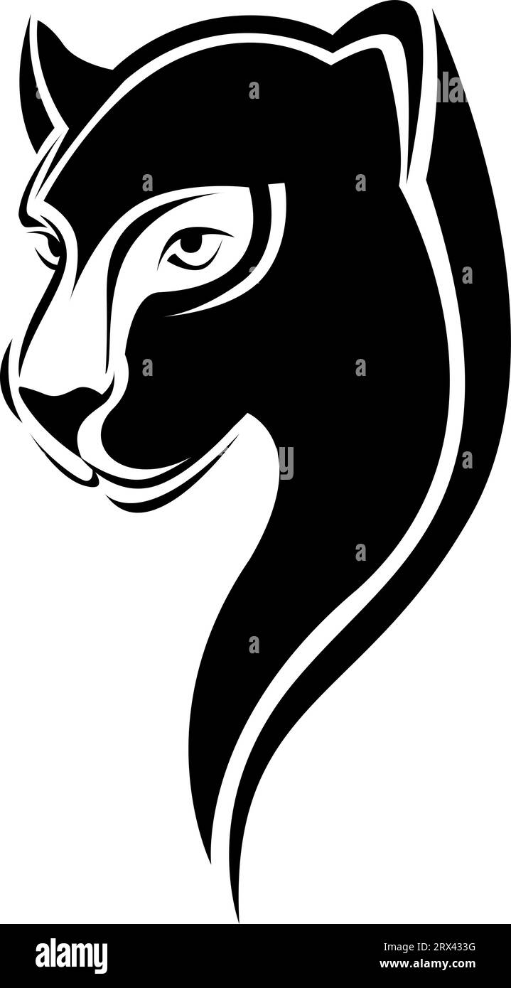 Flying leopard Stock Vector Images - Alamy