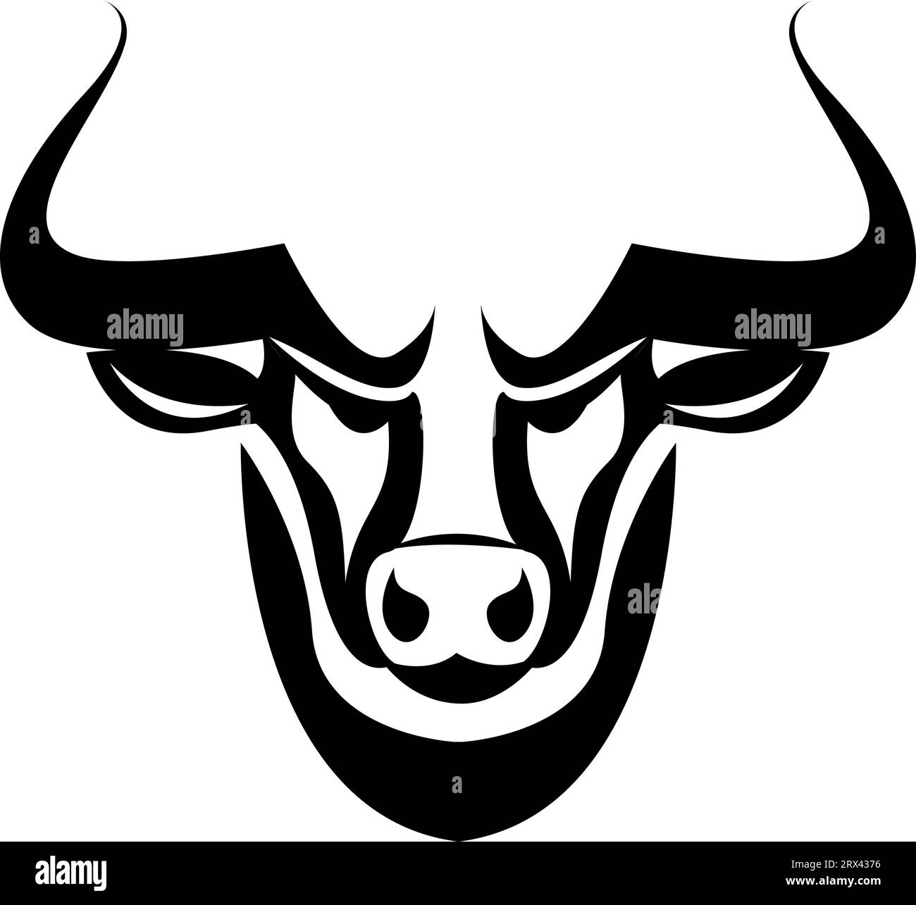 Bull cut out Stock Vector Images - Alamy