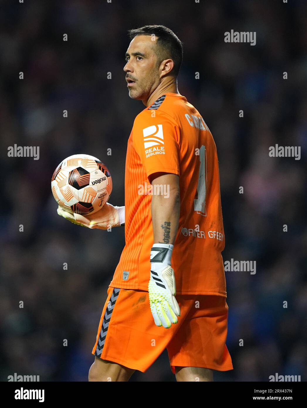 Real Betis goalkeeper Claudio Bravo during the UEFA Europa League Group ...