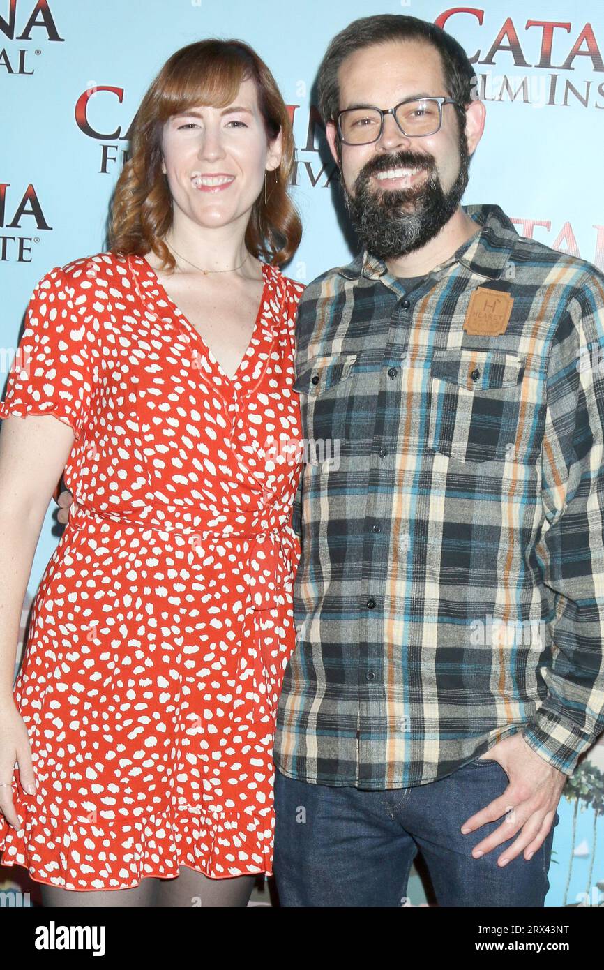 LOS ANGELES - SEP 20: Ash Blodgett, Bryce Poole at the 13th Catalina ...