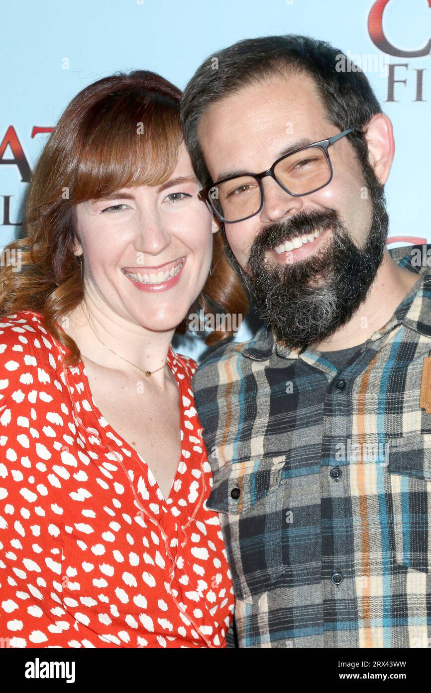 LOS ANGELES - SEP 20: Ash Blodgett, Bryce Poole at the 13th Catalina ...