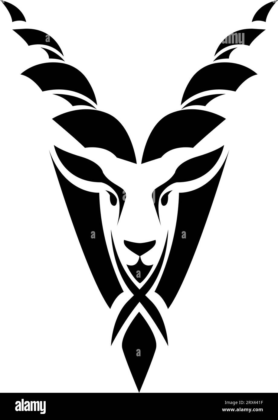 Markhor Stock Vector Images - Alamy