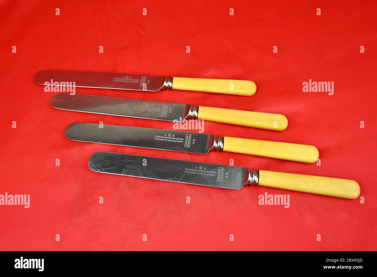 Vintage dining stainless steel knives by Joseph Rodgers and Sons (Est ...
