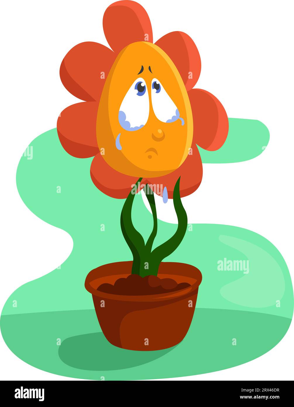 Sad sunflower Cut Out Stock Images & Pictures - Alamy