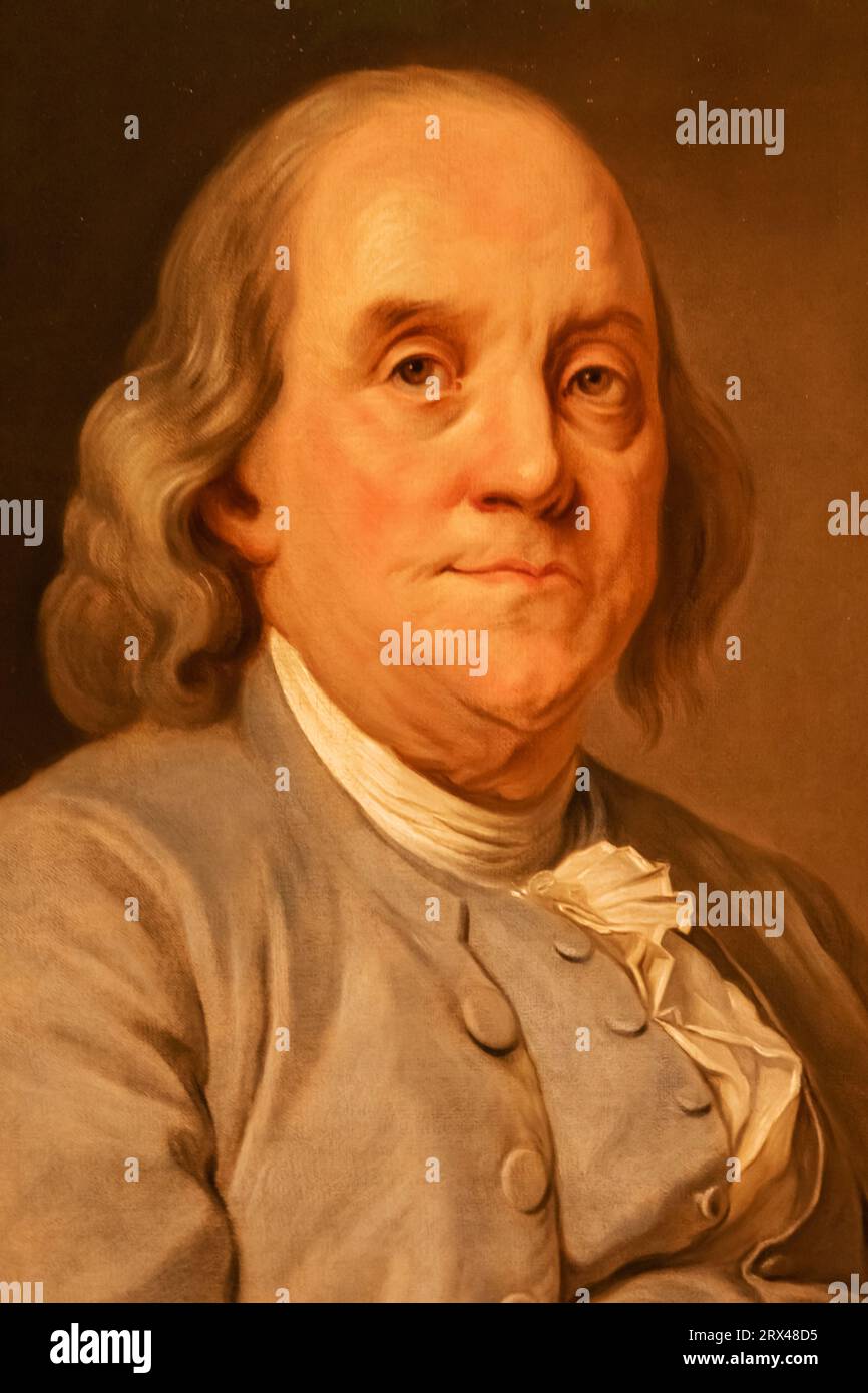 Famous portrait benjamin franklin hi-res stock photography and images ...