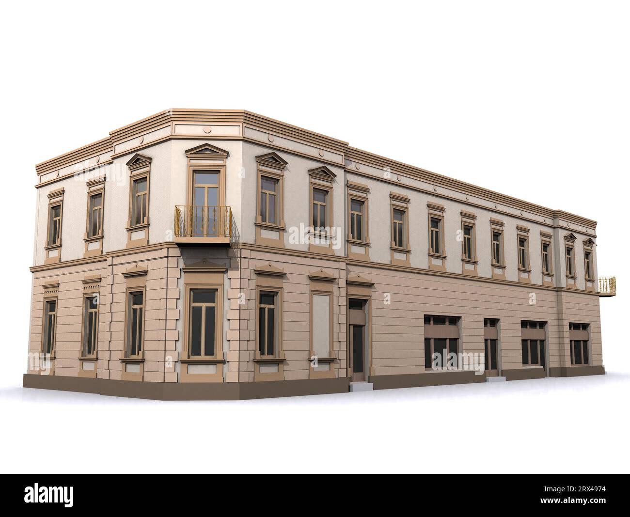 Corner house floor plan hi-res stock photography and images - Alamy