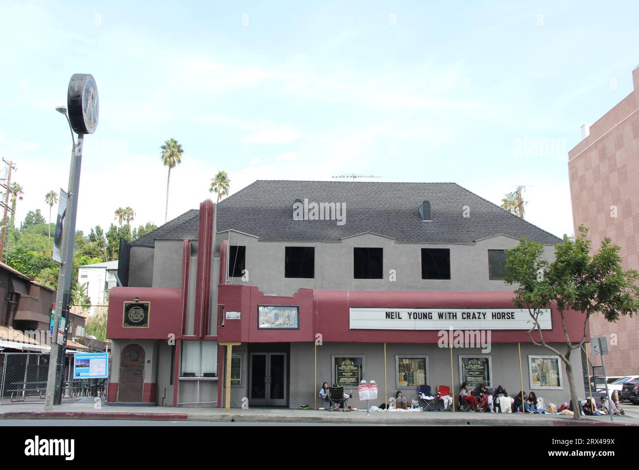 Neil Young With Crazy Horse Concert At The Roxy Theater Los Angeles ...
