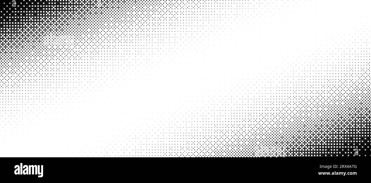 Corner halftone texture. Dotted gradient pattern background. Abstract faded pop art wallpaper ...