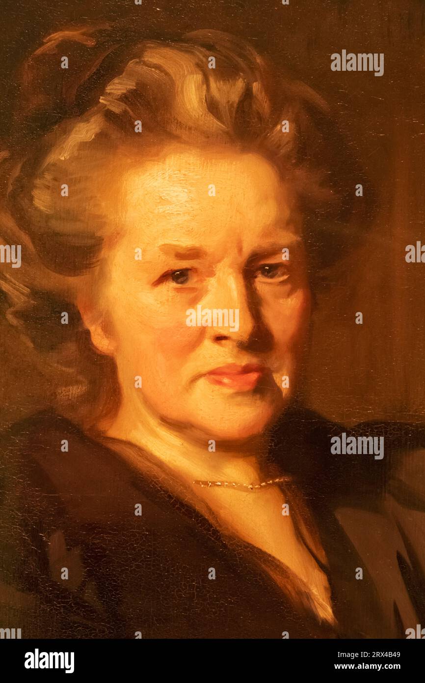 England, London, Portrait of Elizabeth Garret Anderson (1836-1917), the ...