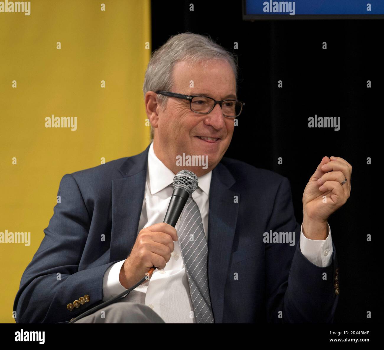 Austin, Texas, USA. 22nd Sep, 2023. RON BROWNSTEIN, Senior Editor at ...