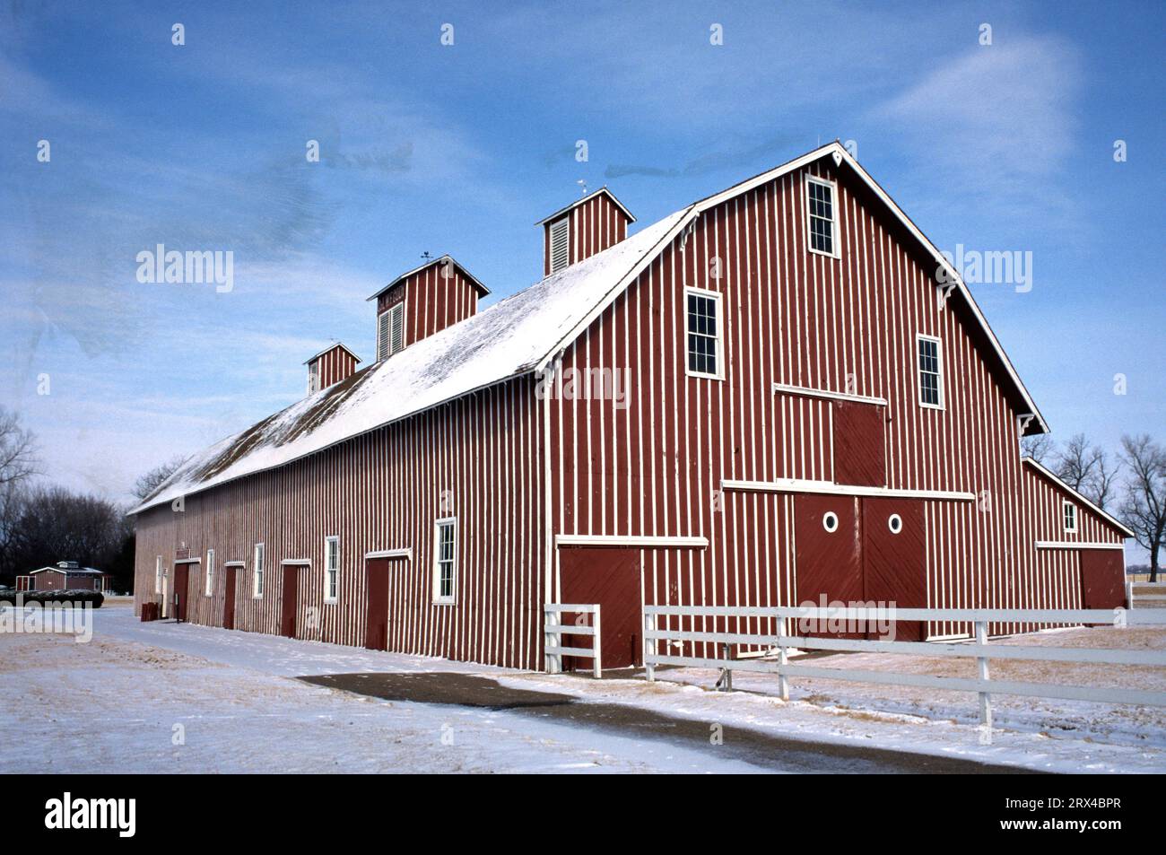 Scout's Rest barn, Buffalo Bill Ranch State Historic Park, Nebraska ...