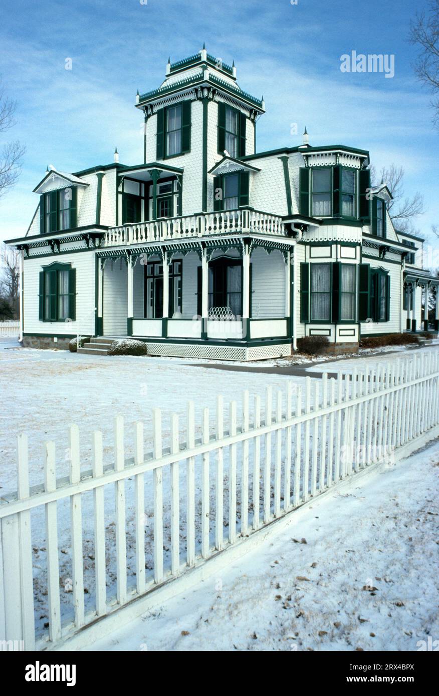 Ranch house, Buffalo Bill Ranch State Historic Park, Nebraska Stock ... Ranch house, Buffalo Bill Ranch State Historic Park, Nebraska Stock ...