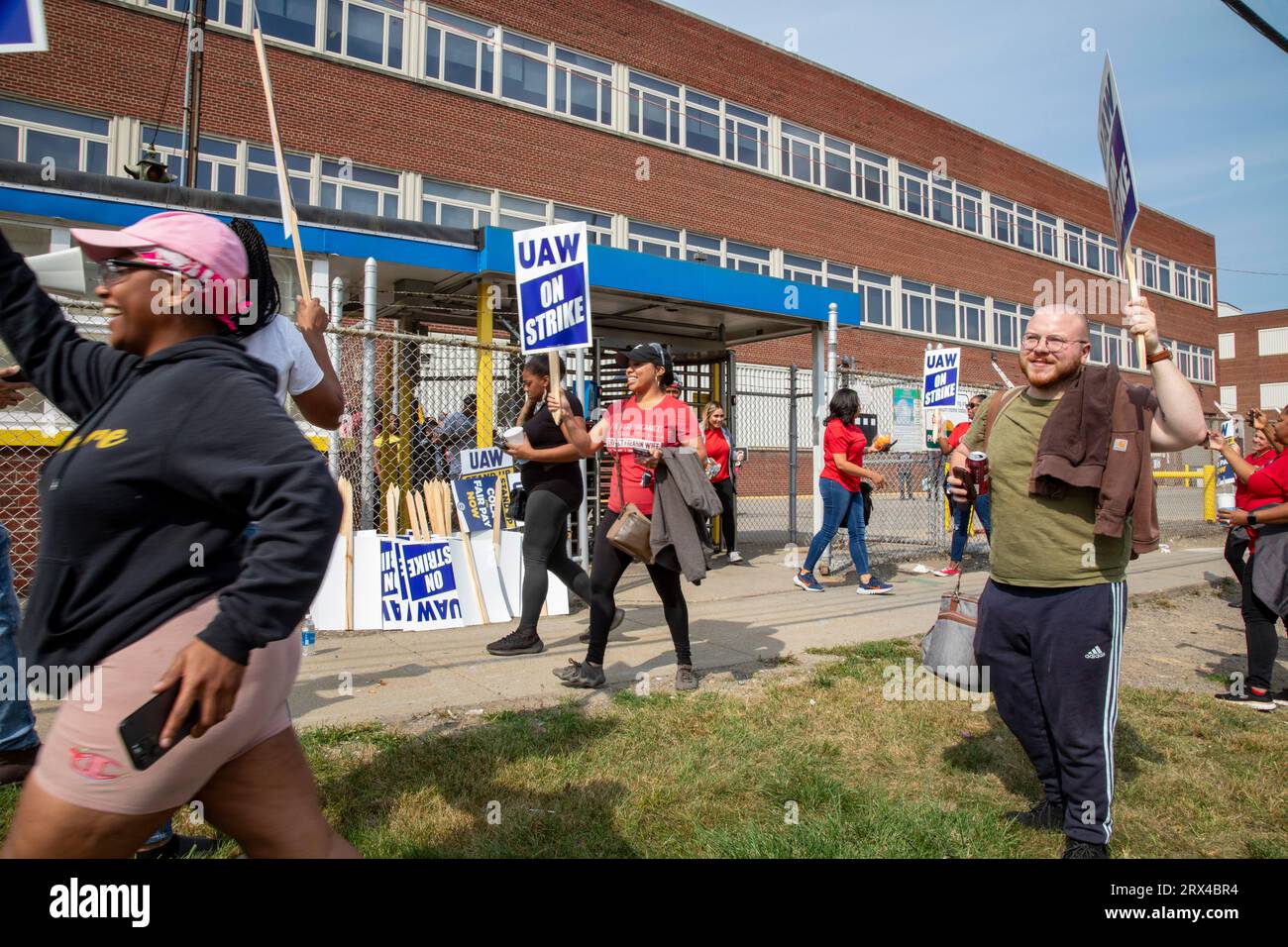 Warren, Michigan, USA. 22nd Sep, 2023. The United Auto Workers ...