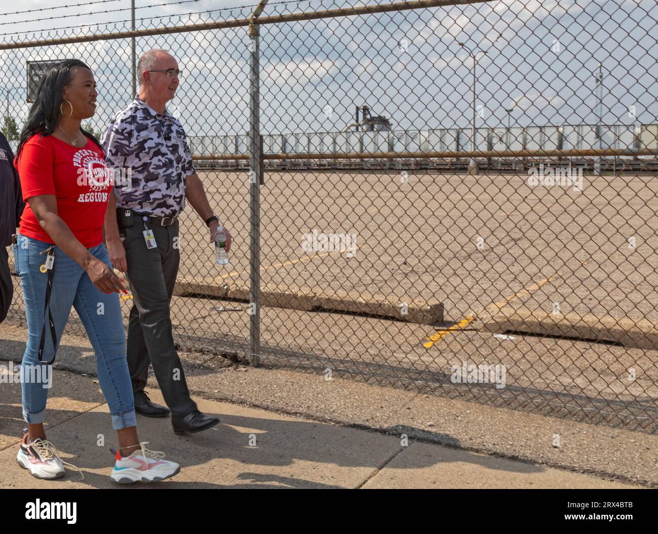 Center Line, Michigan, USA. 22nd Sep, 2023. The United Auto Workers ...