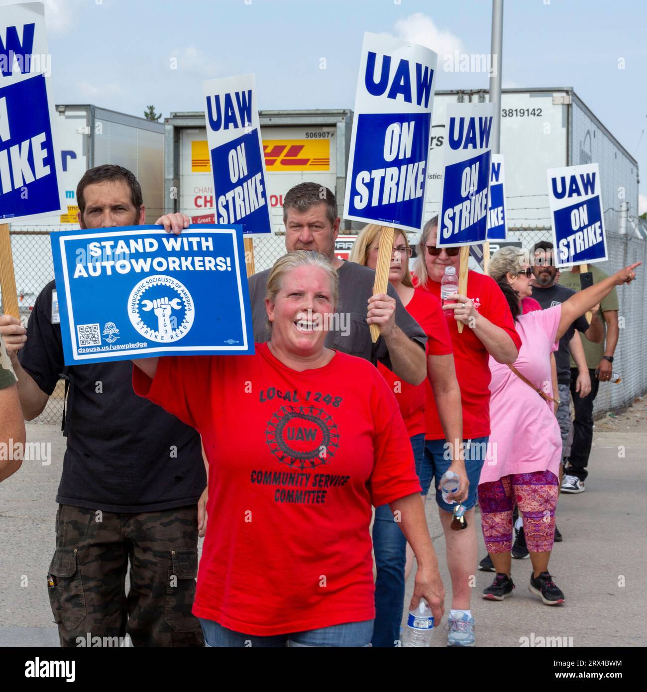 Center Line, Michigan, USA. 22nd Sep, 2023. The United Auto Workers ...