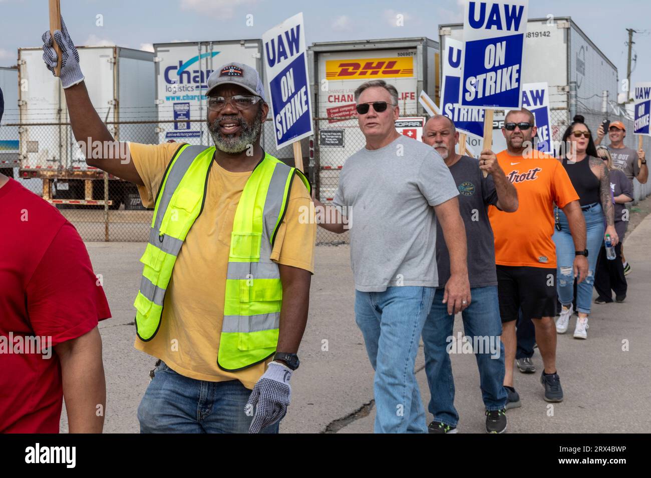 Center Line, Michigan, USA. 22nd Sep, 2023. The United Auto Workers ...