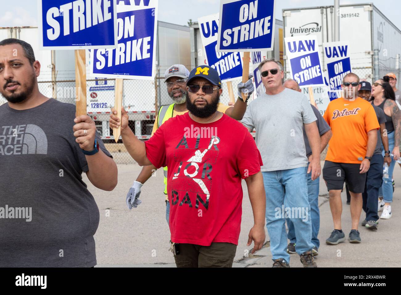 Center Line, Michigan, USA. 22nd Sep, 2023. The United Auto Workers ...