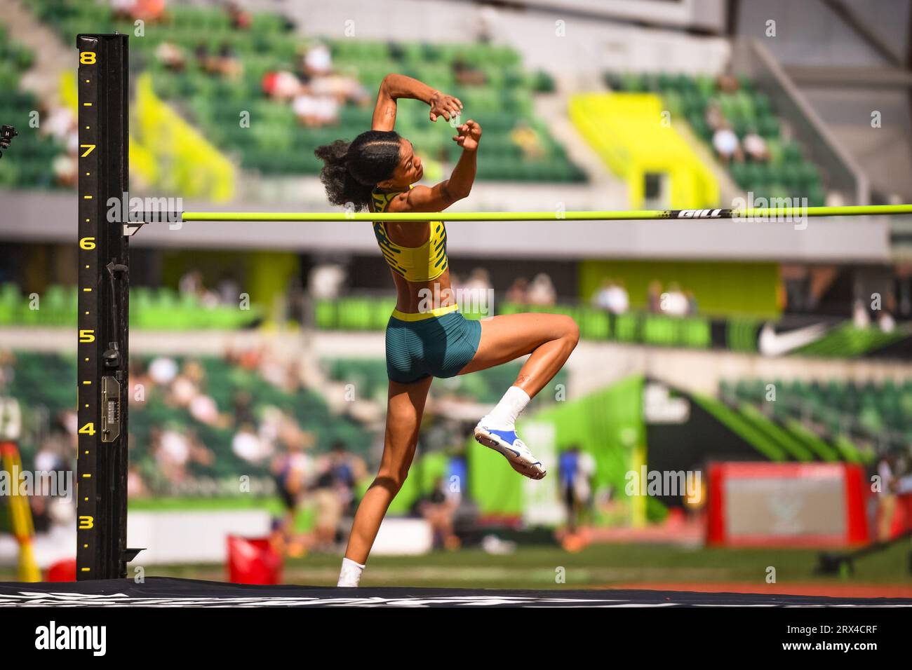 Vashti cunningham high jump hi-res stock photography and images - Alamy