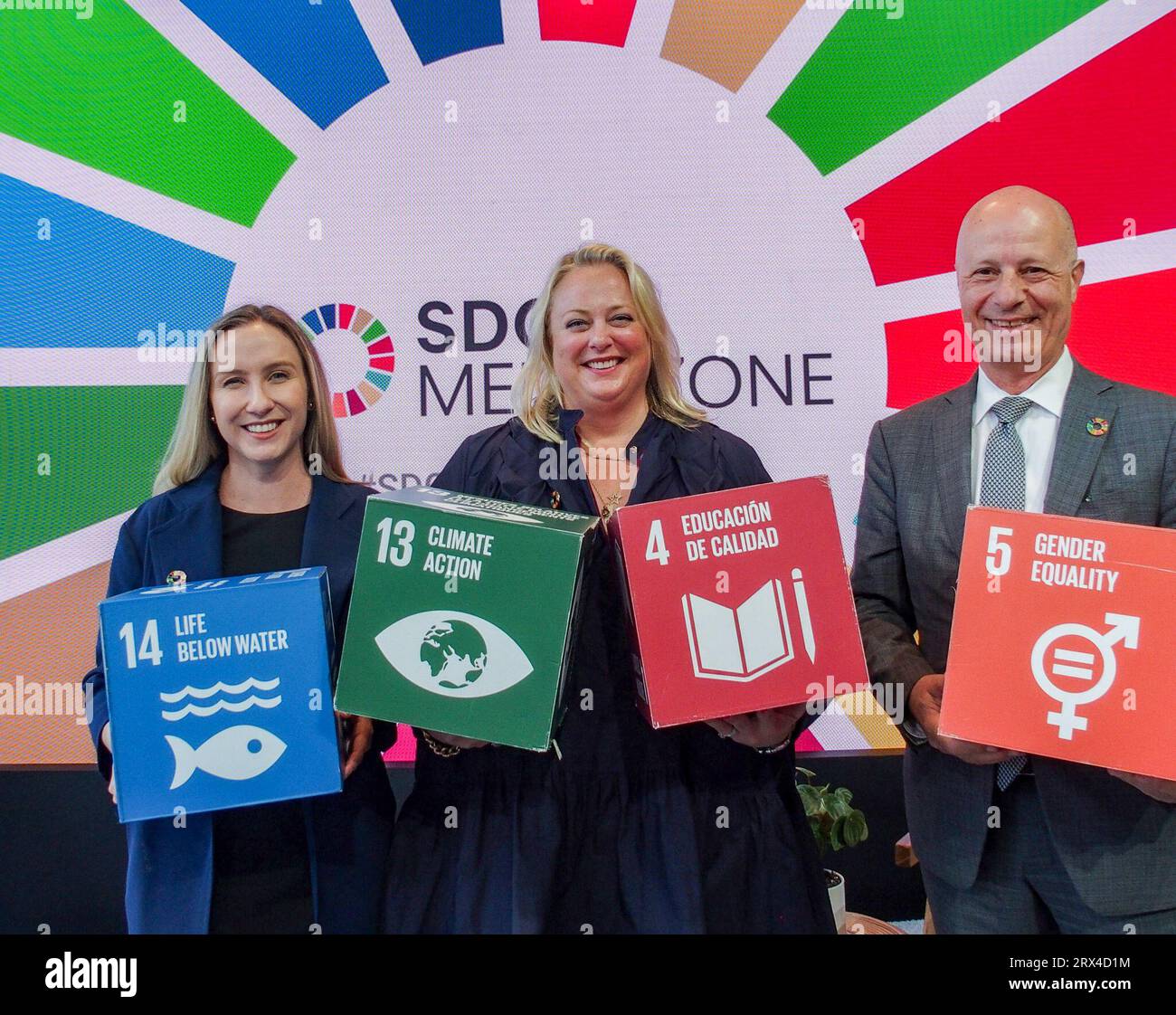 New York, New York, USA. 22nd Sep, 2023. LACEY STANTON, Executive ...