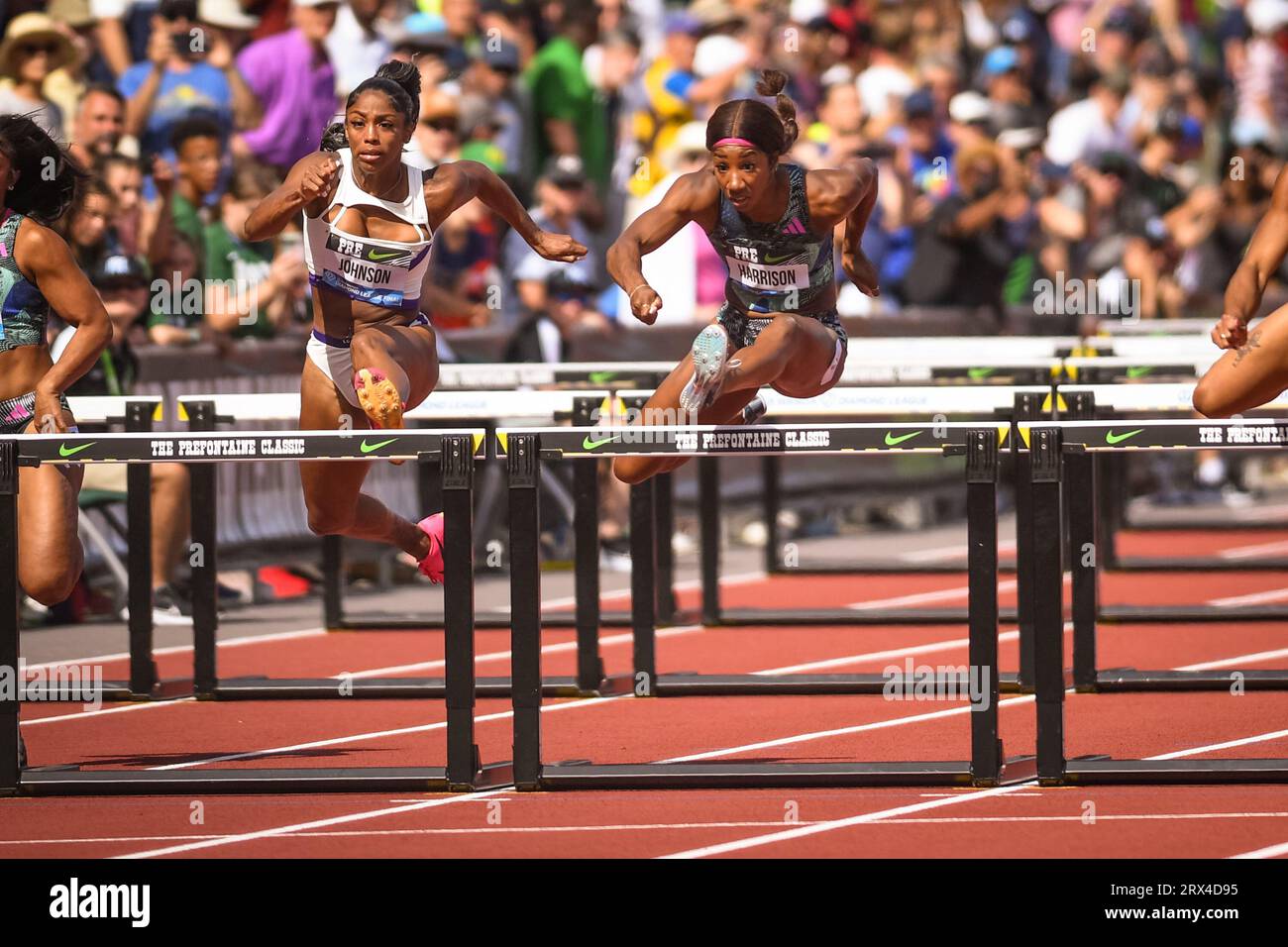 Womens 100m hurdles hi-res stock photography and images - Alamy
