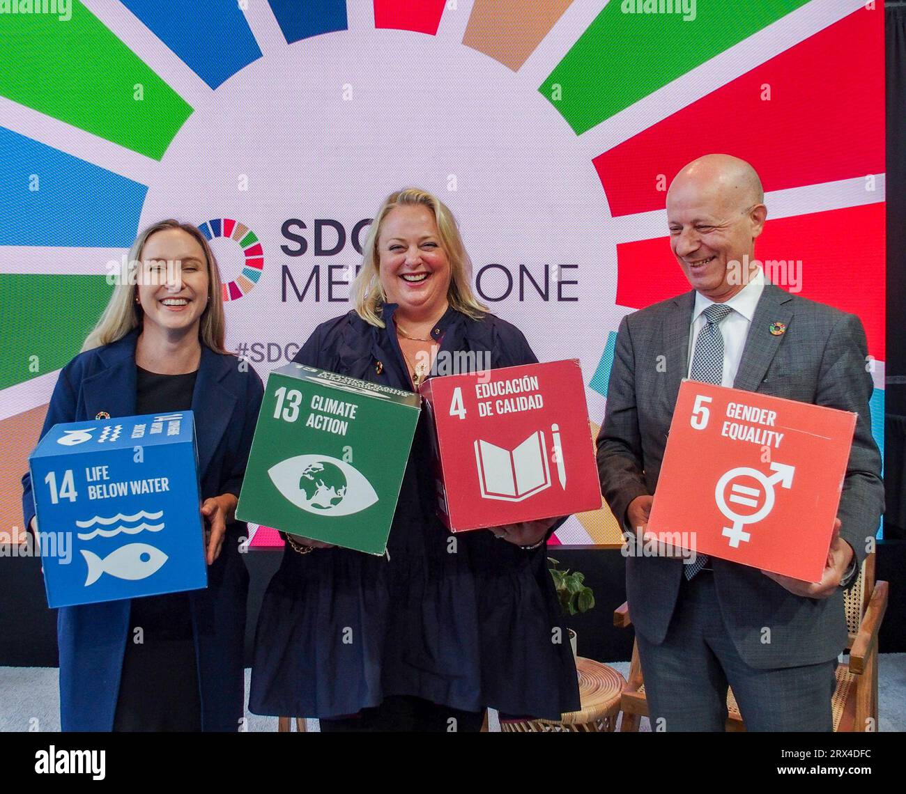 New York, New York, USA. 22nd Sep, 2023. LACEY STANTON, Executive ...