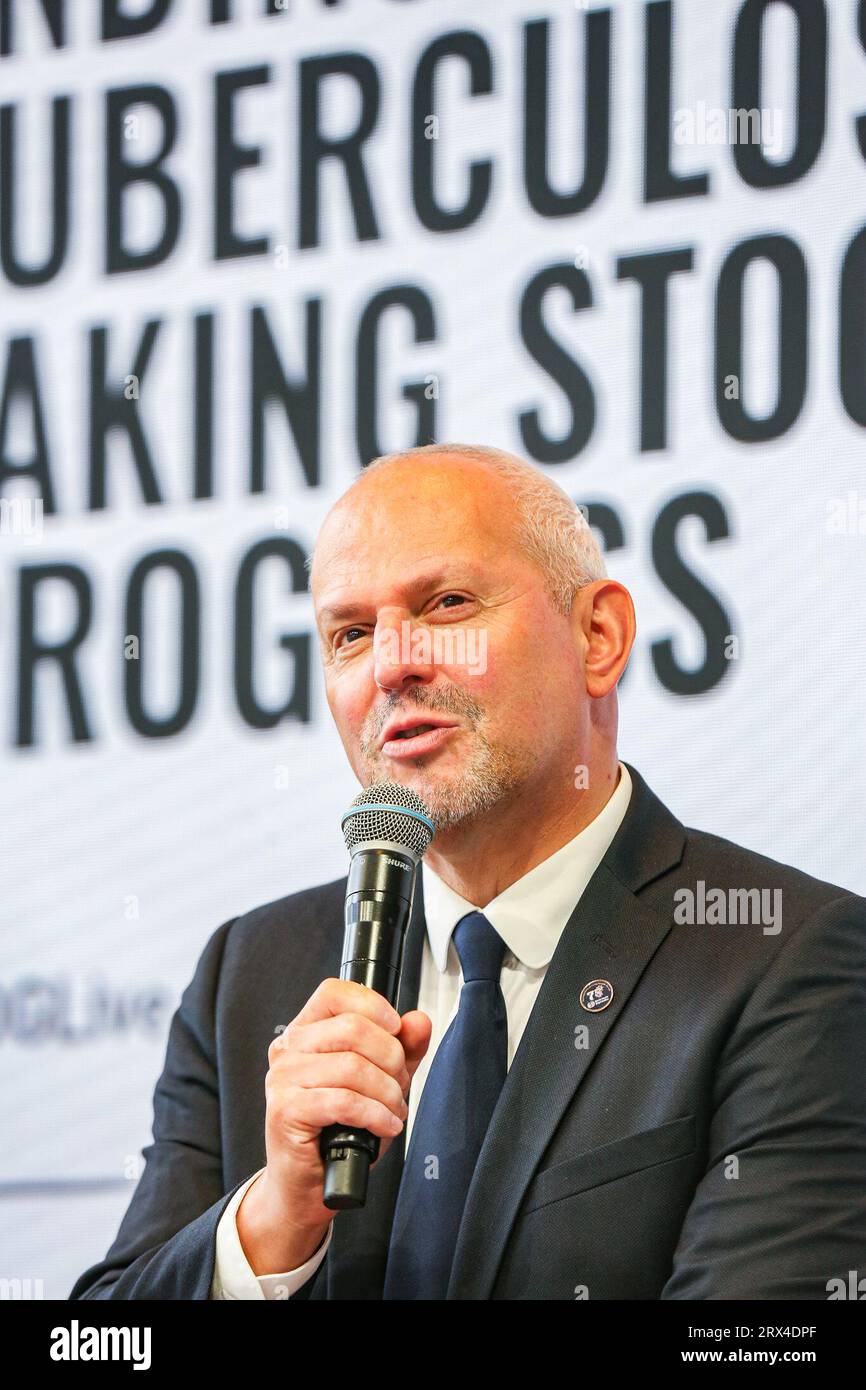 New York, New York, USA. 22nd Sep, 2023. Dr. JEROME SALOMAN, Assistant ...