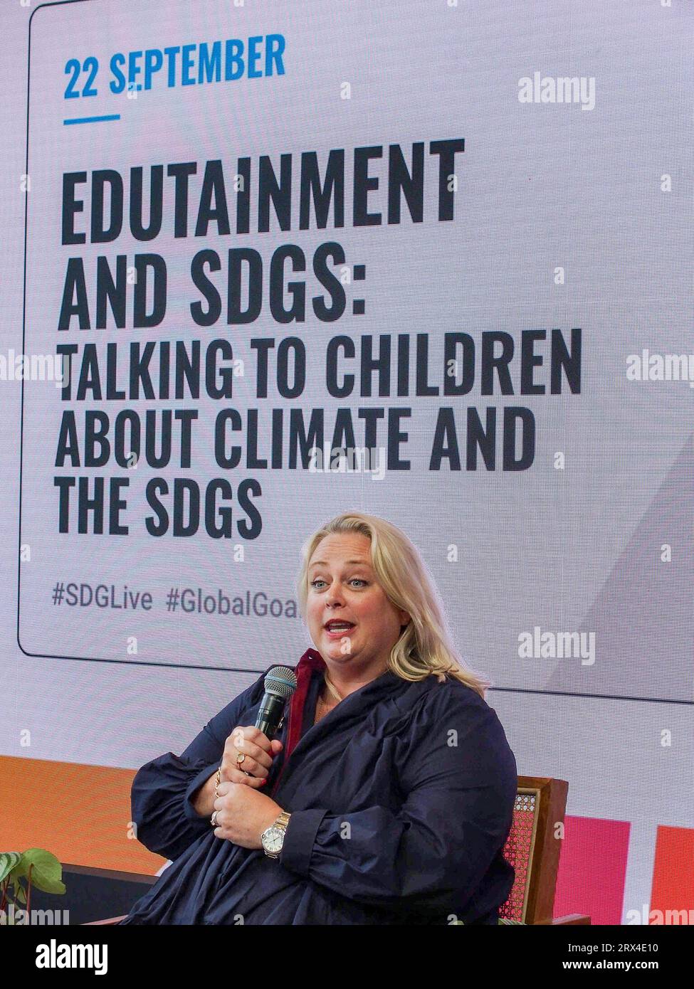 New York, New York, USA. 22nd Sep, 2023. EMMA PEMBERTON, Executive ...
