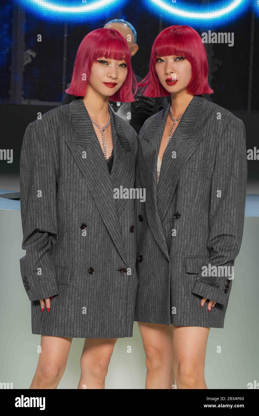 Milan Fashion Week, Spring Summer 2024 Arrivals at the Boss fashion ...