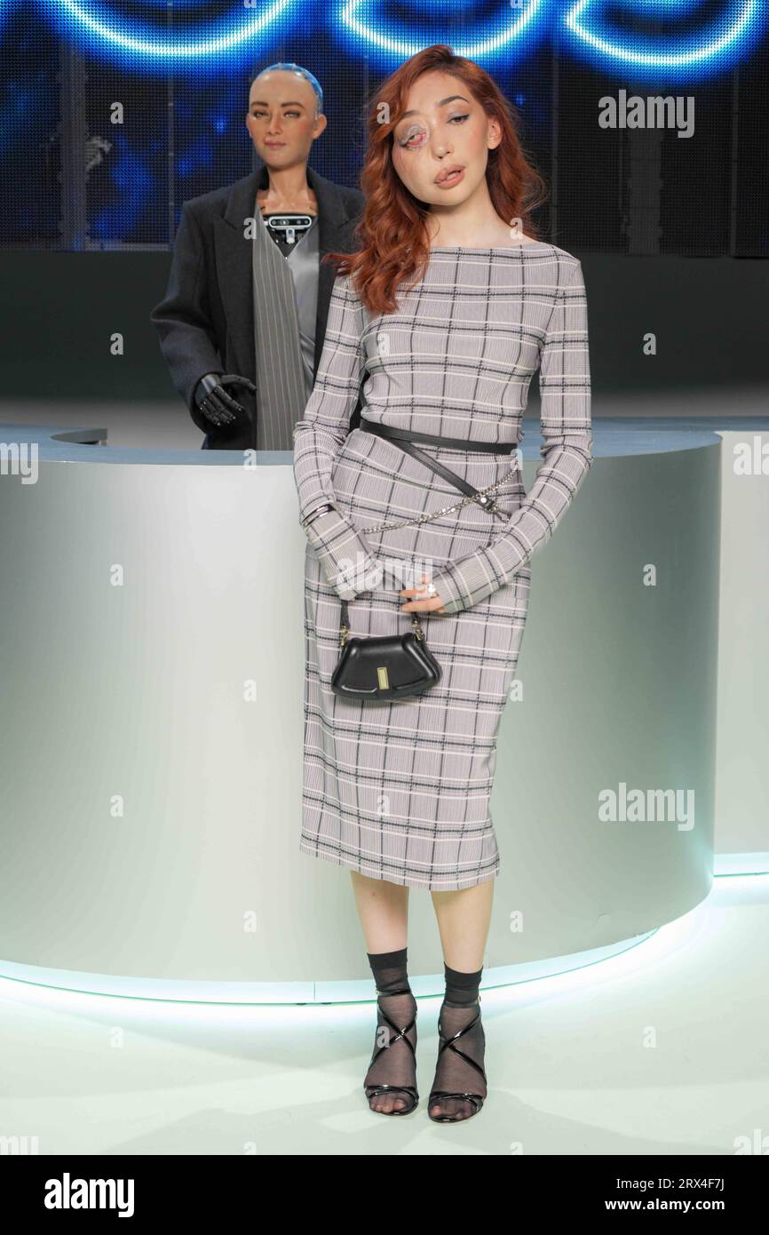 Milan, Italy. 22nd Sep, 2023. Milan Fashion Week, Spring Summer 2024 ...