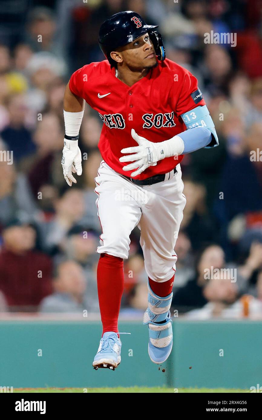 Boston Red Sox's Ceddanne Rafaela plays against the Chicago White Sox ...